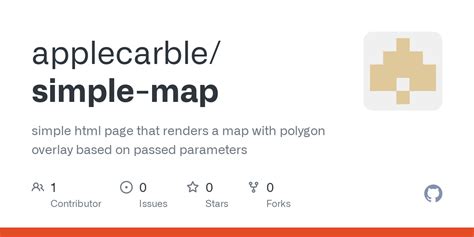 GitHub Applecarble Simple Map Simple Html Page That Renders A Map With Polygon Overlay Based