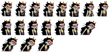 Feferi Talksprite I Animated Feferis Sprite From Pesterquest