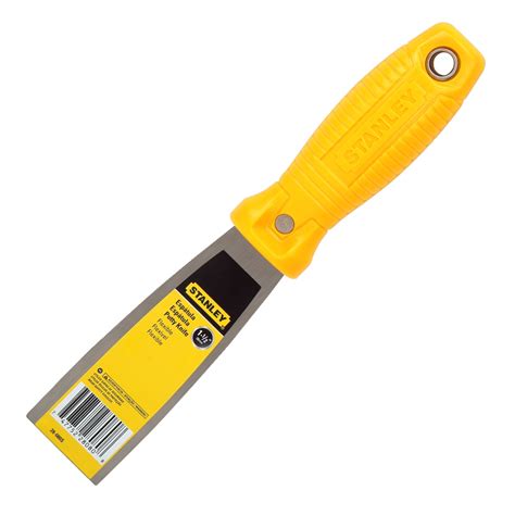 Espátula Flexible 1 12 Con Mango Plástico Color Amarillo Stanley