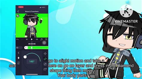 How To Tween On Alight Motion Using Gacha Oc Tutorial Youtube