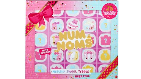 Num Noms Mystery Sweet Treats Mega Pack Unboxing Toy Review With 25