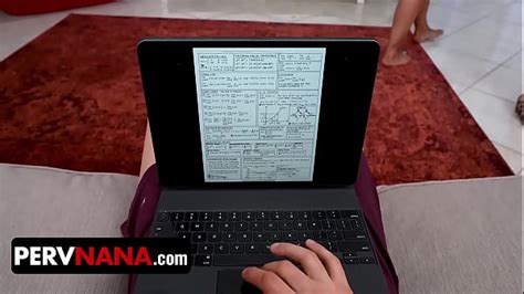 Distracted My Hot Big Tits Step Sister From Studying And Creampied Her