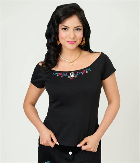 Disney Pixar Coco Collection By Unique Vintage Embroidered Hector Skul