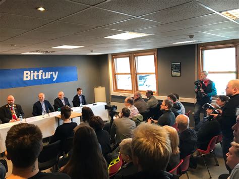 norway govt welcomes bitfury to open 35 million bitcoin mining center