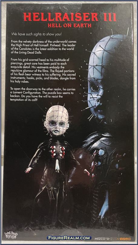 Pinhead Red Entertainment Earth Living Dead Dolls Hellraiser