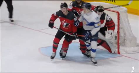 Bowen Byram Gets Ejected For Spearing Opponents Manhood