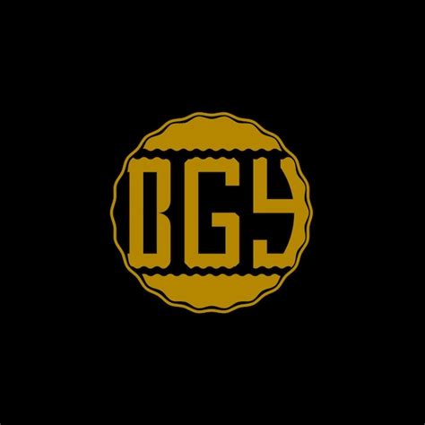 Premium Vector Letter Logo Design Bgy