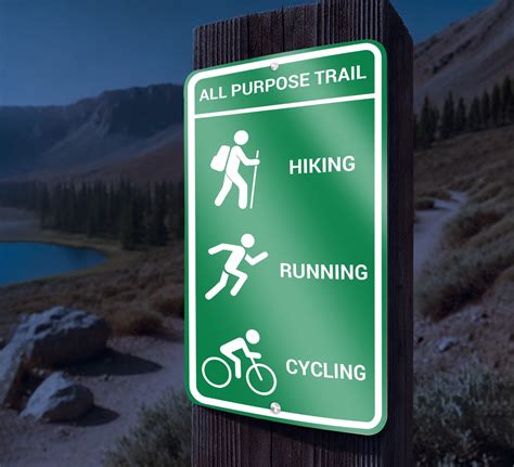 Hiking Trail Signs