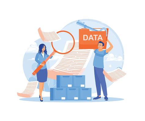 Collecting Data Vector Art Icons And Graphics For Free Download