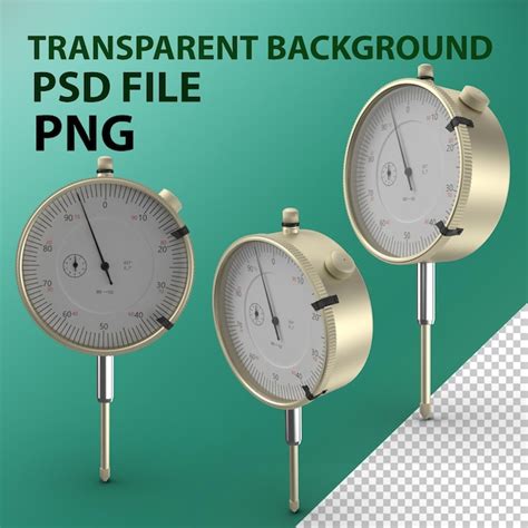 Premium Psd Dial Indicator Gauge Png