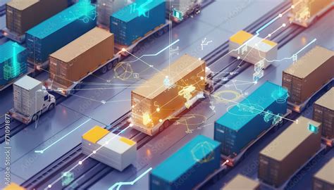 Digital Supply Chain Solutions Digital Supply Chain Solutions With A Diagram Showing Supply