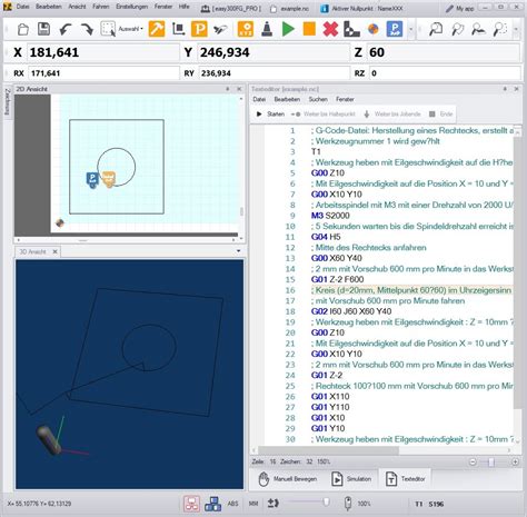 kostenloser g code simulator und cnc maschinen emulator