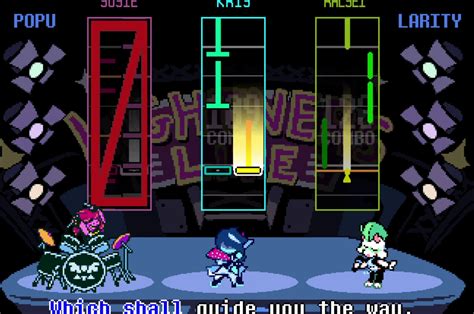 Seth The Book Carrying Flower Boss In Deltarune Chapter 5