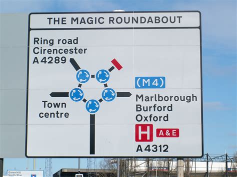 Magic Roundabout In Swindon Uk Imgur