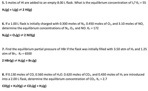 Solved 1 For The Following Reaction Determine The