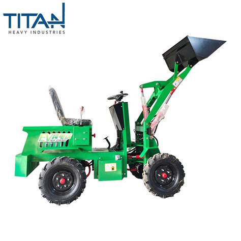 Titan 0 4 Ton China Price Chinese Wheel End Front Battery Mini Loader Mini Wheel Loader And