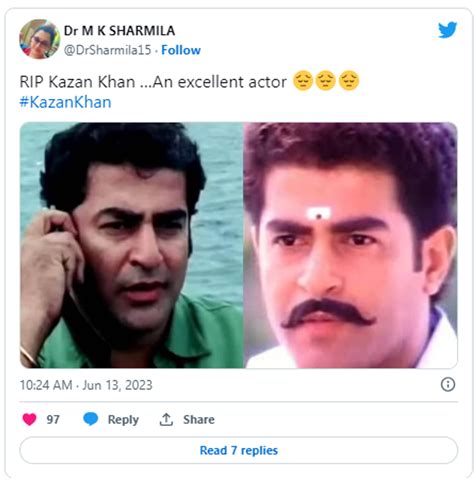 Celebs Fans Pay Tribute To Veteran Indian Actor Kazan Khan