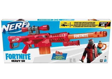 Nerf Fortnite Heavy Sr Blaster Longest Nerf Fortnite Blaster Ever 6
