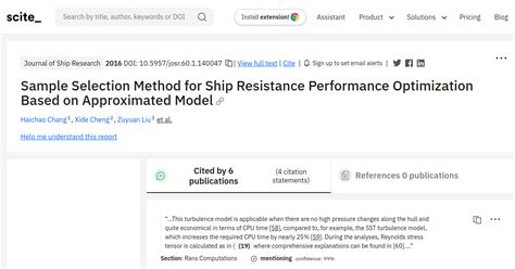 Sample Selection Method For Ship Resistance Performance Optimization Based On Approximated Model