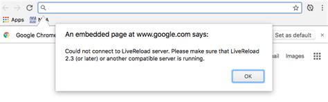 Open A Sublime 3 Editing Web File In Chrome Using Livereload Stack