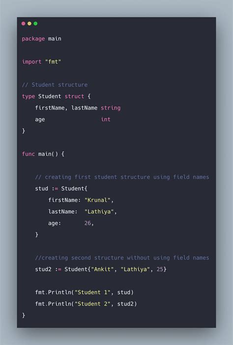 Go Golang Structs Tutorial With Examples Vrogue Co