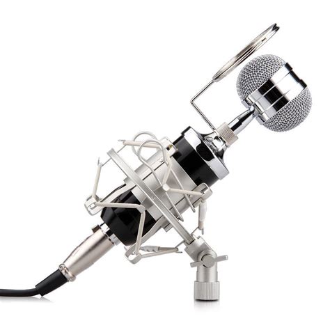 Excelvan BM Cardioid Professional Studio Recording Condenser Microphone Amazon In