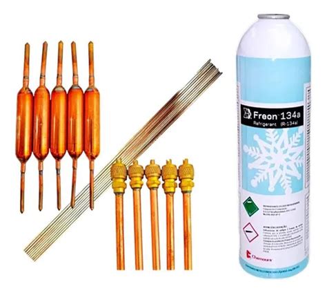 Kit Filtro 10g Valvula De Servicio 1 Lata 134a Refrigeración Envío Gratis