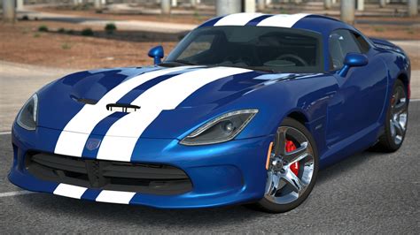 Dodge Viper Gts Azul