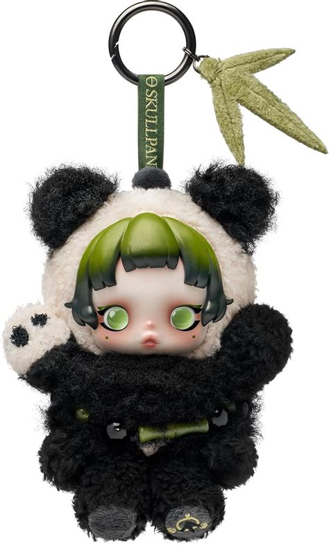 Pop Mart Skullpanda Lazy Panda Plush Doll Pendant 531