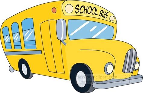 School Bus Clipart School Bus 8252a Copy