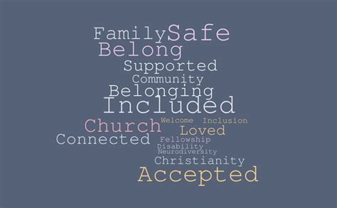 Belong Word Cloud Worditout