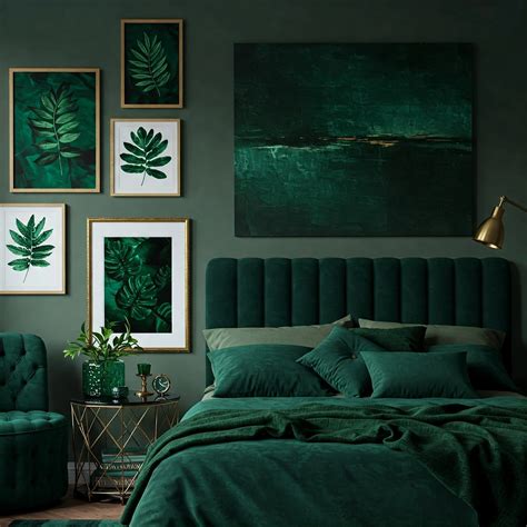 15 Emerald Green Dark Green Bedroom Ideas For Style