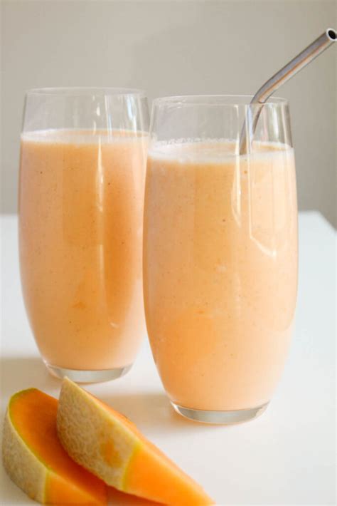 Cantaloupe Juice Smoothie Recipe At Lucy Via Blog