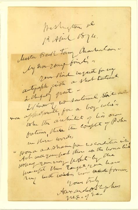 Lot Stephens Alexander H