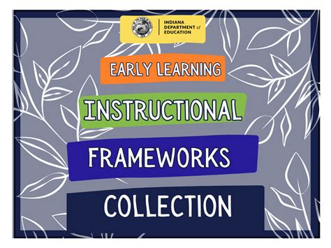 Learning Lab Early Learning Instructional Frameworks