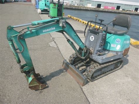 Used Tracked Excavator Komatsu Pc02 1a 16536 Fuchiyama And Coltd