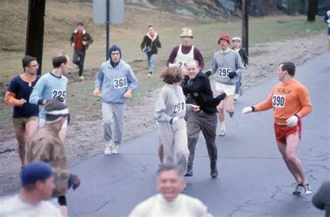 Kathrine Switzer The First Woman To Run The Boston Marathon 1967