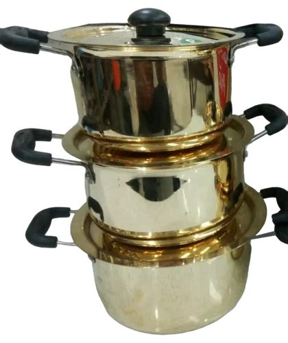 Brass Serving Pot Set At Rs 6500set पॉट सेट In Yamuna Nagar Id