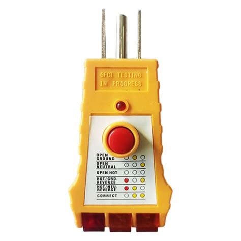 305b Socket Safety Tester Power Socket Detector Handheld Check Receptacle Tester Shopee Malaysia
