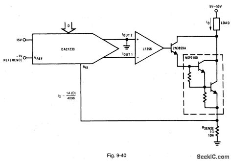 DAC High Current Controller Basic Circuit Circuit Diagram SeekIC