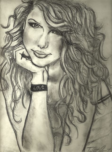 Taylor Swift Drawings In Pencil