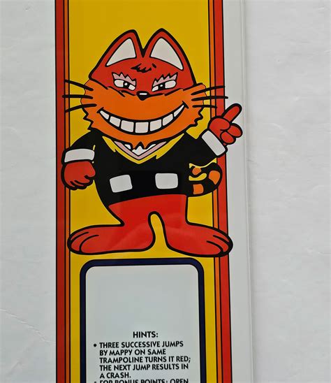 Mappy Glass Bezel Phoenix Arcade 1 Source For Screen Printed