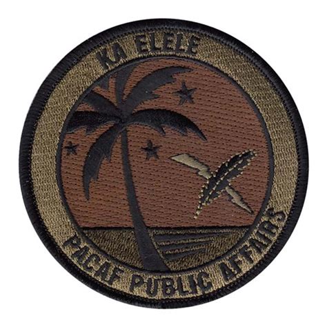 Pacaf Public Affairs Ocp Patch Pacific Air Forces Public Affairs Patches
