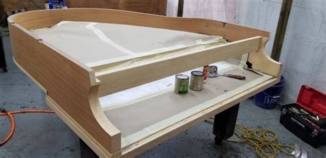 Before And After Baldwin Model M Grand Piano — Beavers Piano