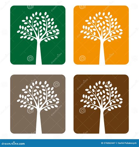Tree Square Great Design For Any Purposes Old Paper Vector Illustration Stock Vector Tree Square Great Design For Any Purposes Old Paper Vector Illustration Stock Vector