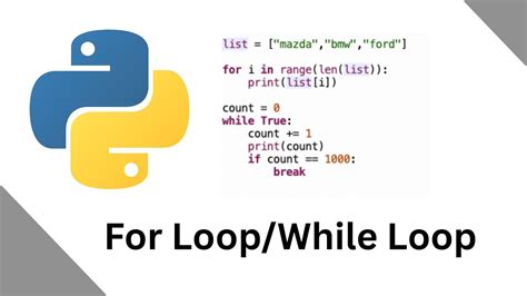 How To Use For Loops And While Loops In Python Beginner Tutorial