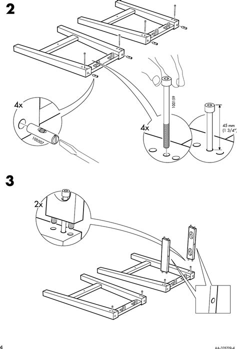 Ikea Bosse Stool Assembly Instruction