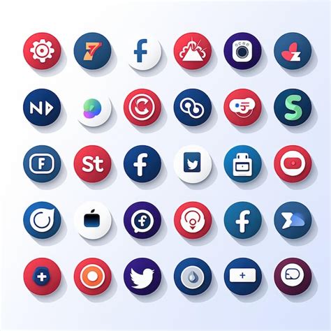 23000 Contact Social Icons Pictures