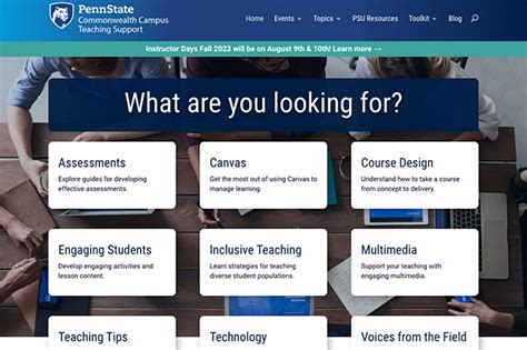 The Pennsylvania State University Collaborative Teaching Server