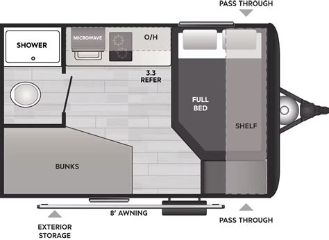 2027 Keystone Hideout Mini 123bb Specs And Literature Guide